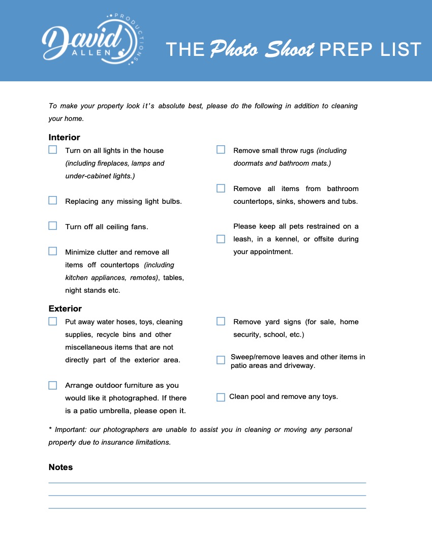 Downloads / Resources - David Allen Productions